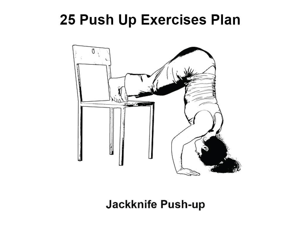 25 Push Up Exercises Plan | Edd Cafe